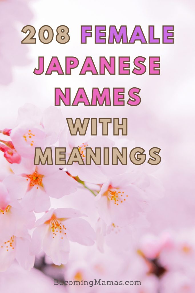 Female Japanese Names: 208 Beautiful Choices For Your Baby Girl