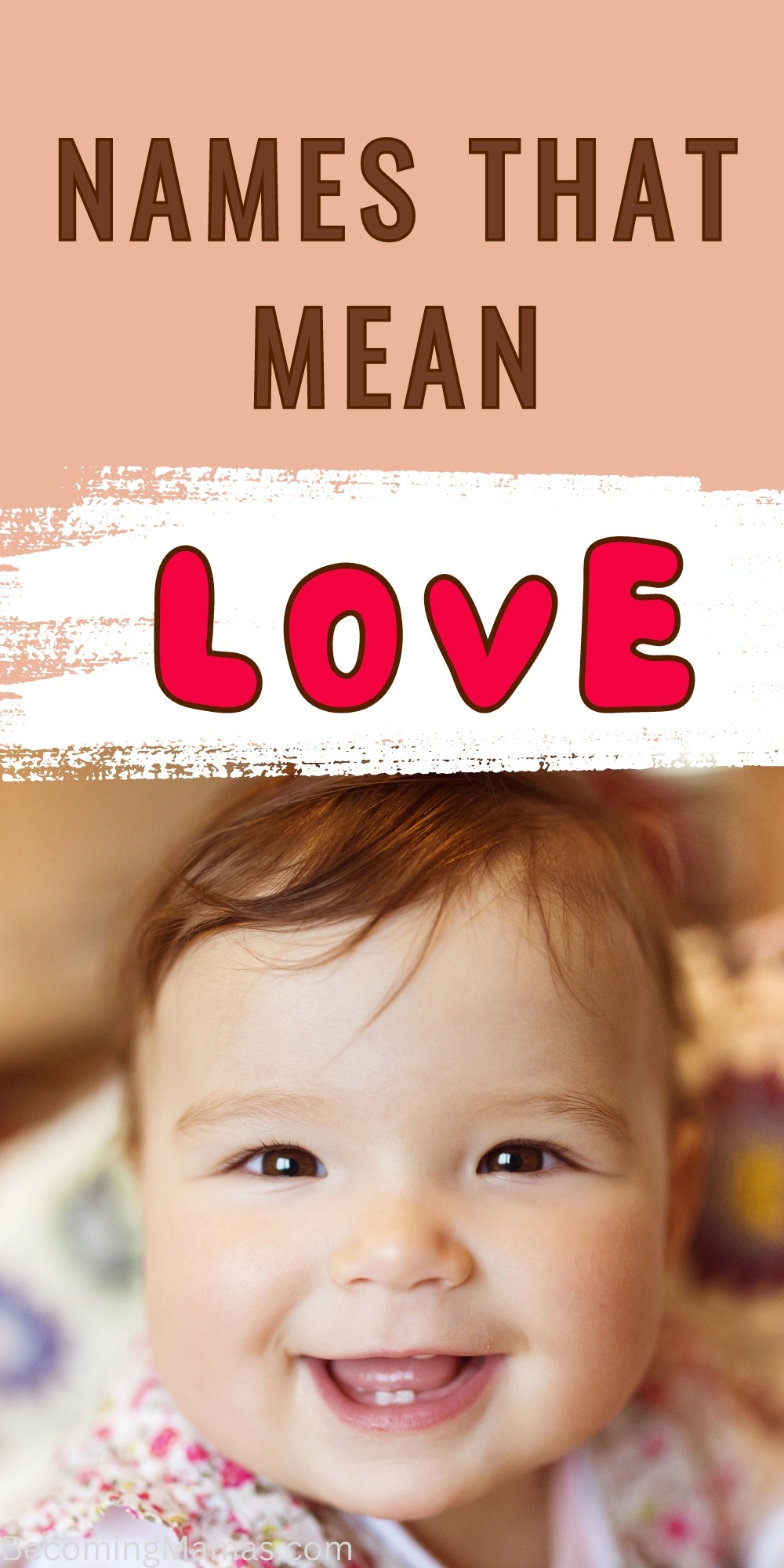 Names That Mean LOVE: 89 Charming Baby Names Worth Your Attention