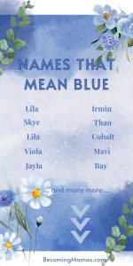 42 Awesome Names That Mean Blue
