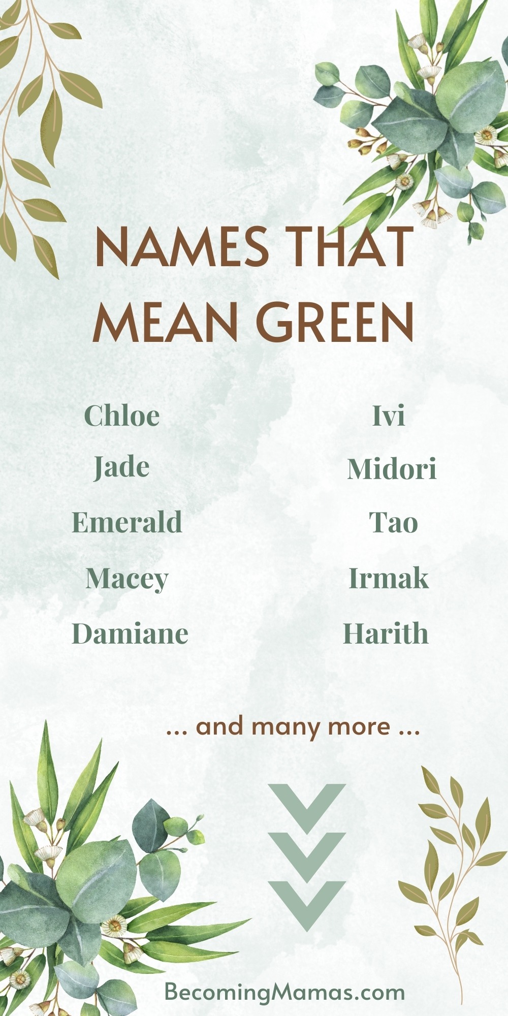 43 Baby Names That Mean Green