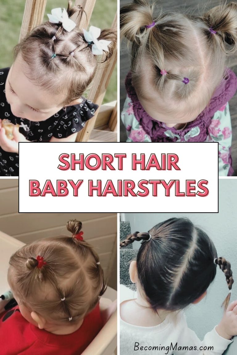 18 Baby Hairstyles For Girls With Short Hair