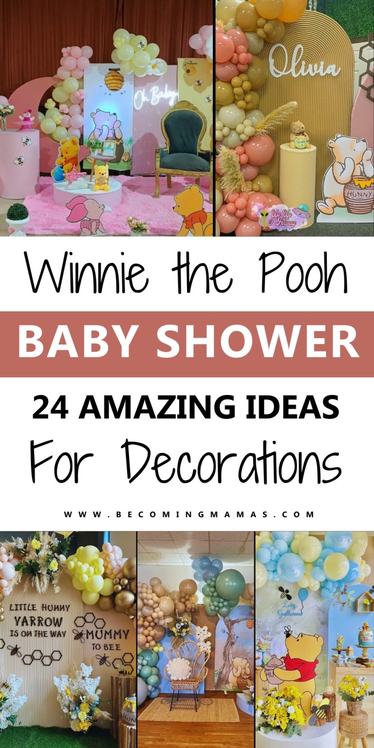 24 Winnie The Pooh Bear Baby Shower Ideas