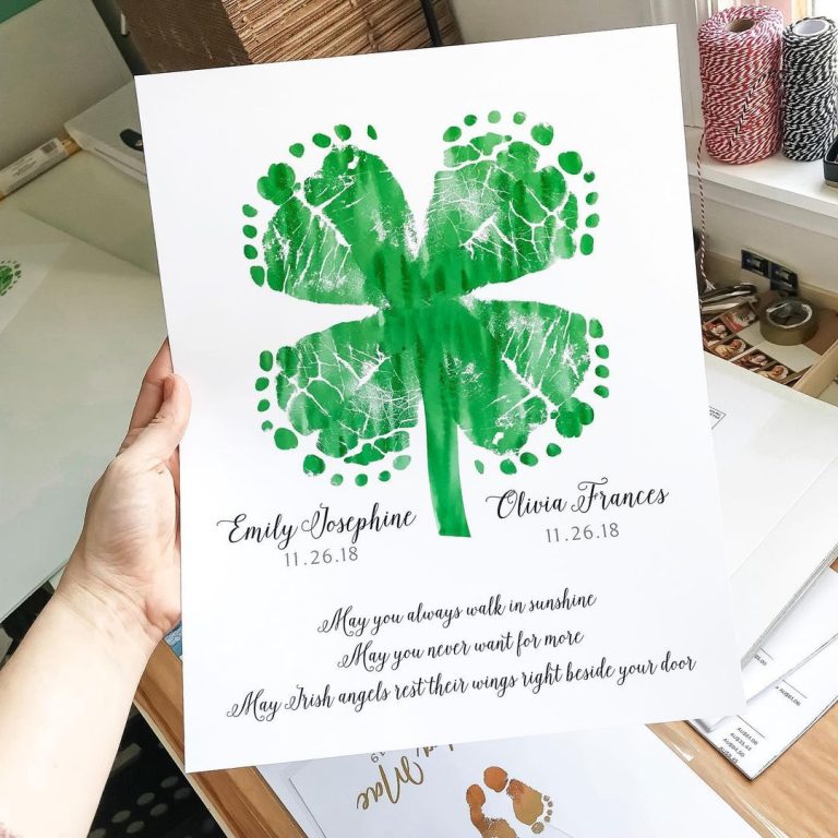 25 Baby Footprint Art Ideas For Keepsakes & Gifts