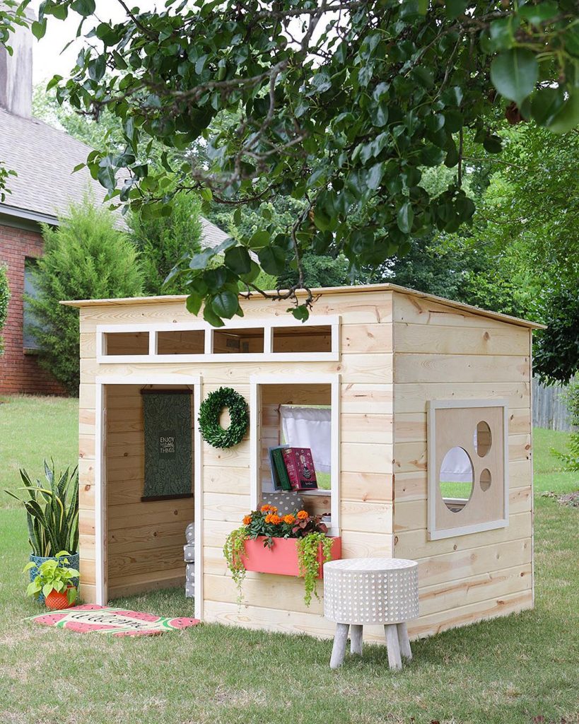 24 Outdoor Playhouse Ideas: Creating A Stunning Backyard Playground