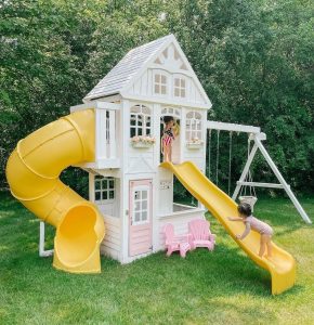 24 Outdoor Playhouse Ideas: Creating A Stunning Backyard Playground