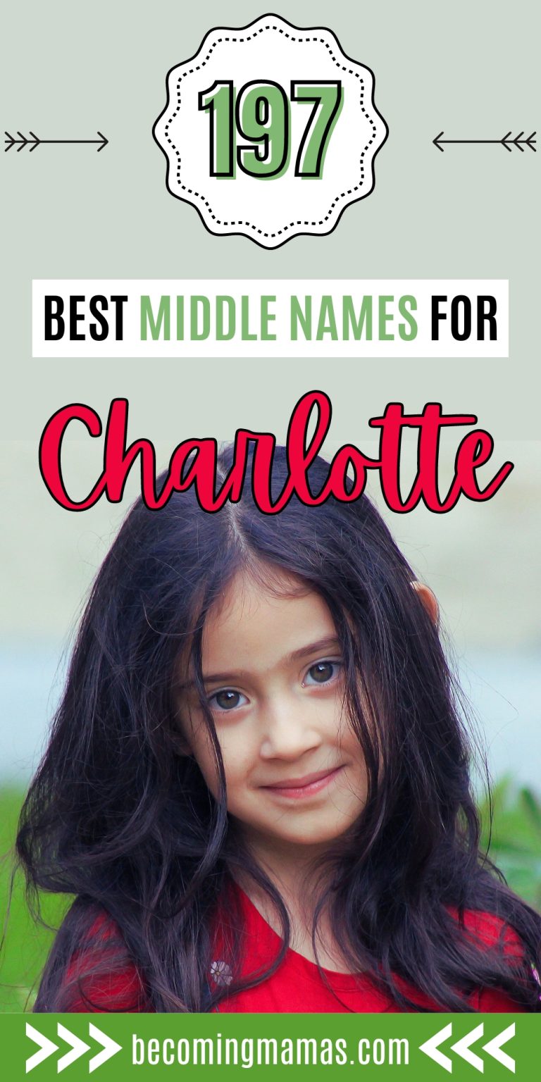 197 Best Middle Names For Charlotte In 2024