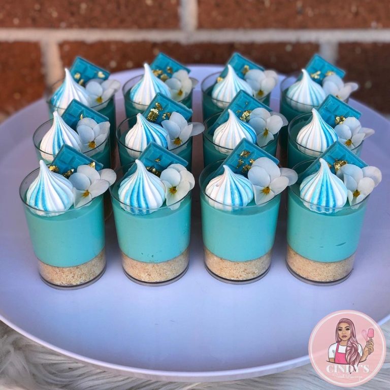 49 Inspirational Ideas For Baby Shower Desserts In Cups & Cones
