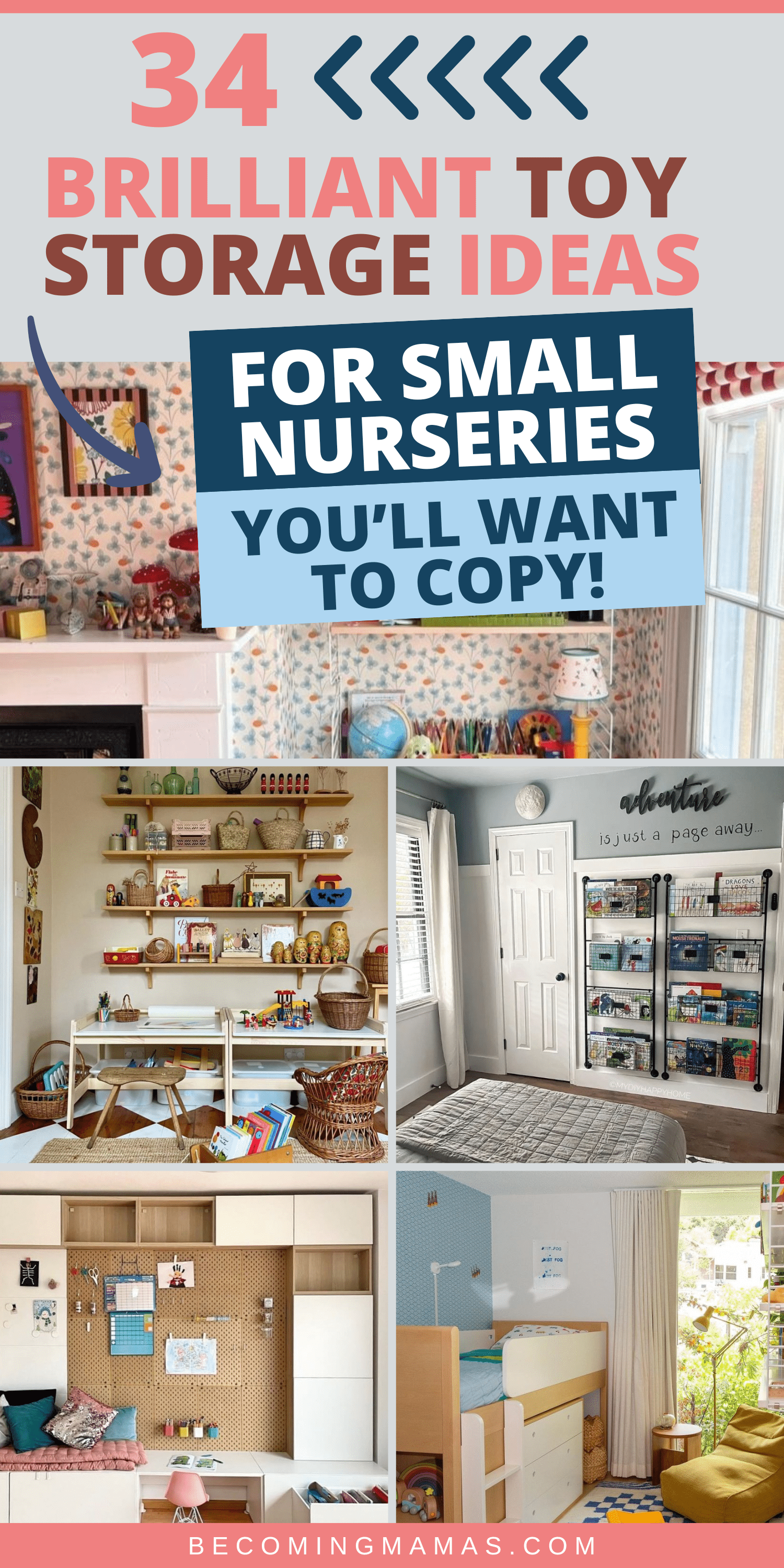 34 Genius Toy Storage Ideas & Hacks For Tiny Nurseries (2025)