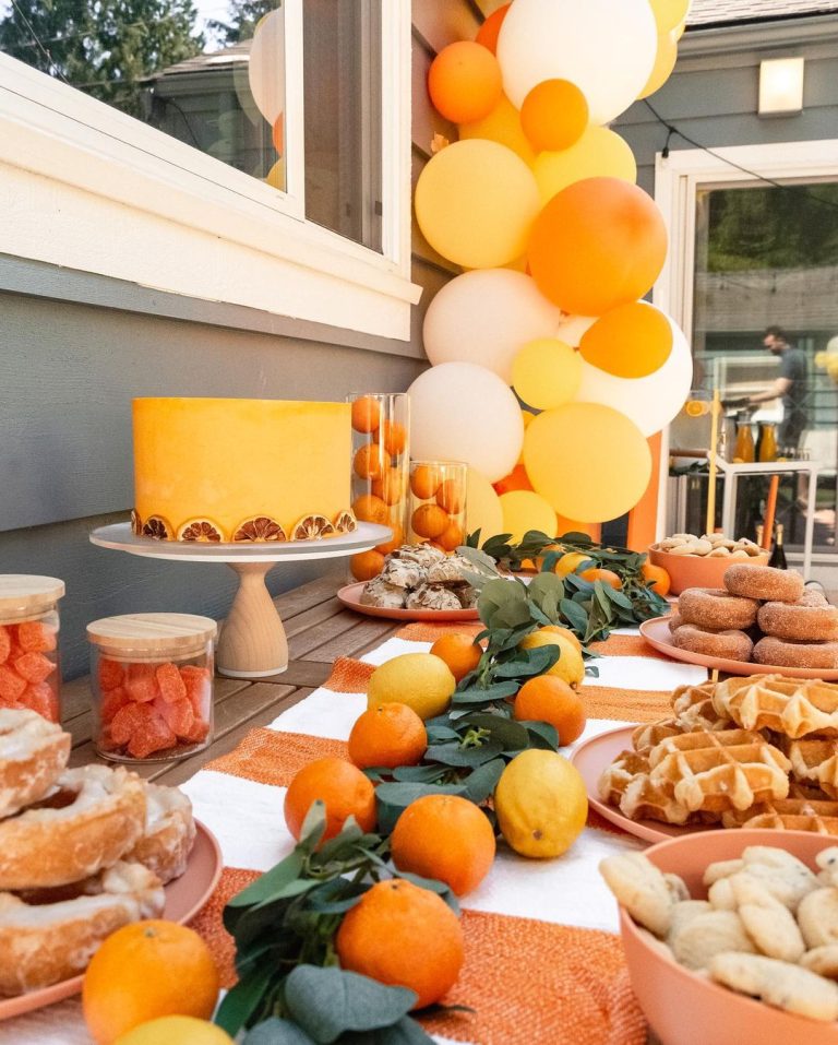 51 Must-See Citrus Baby Shower Theme Ideas: Orange & Lemon Cuteness
