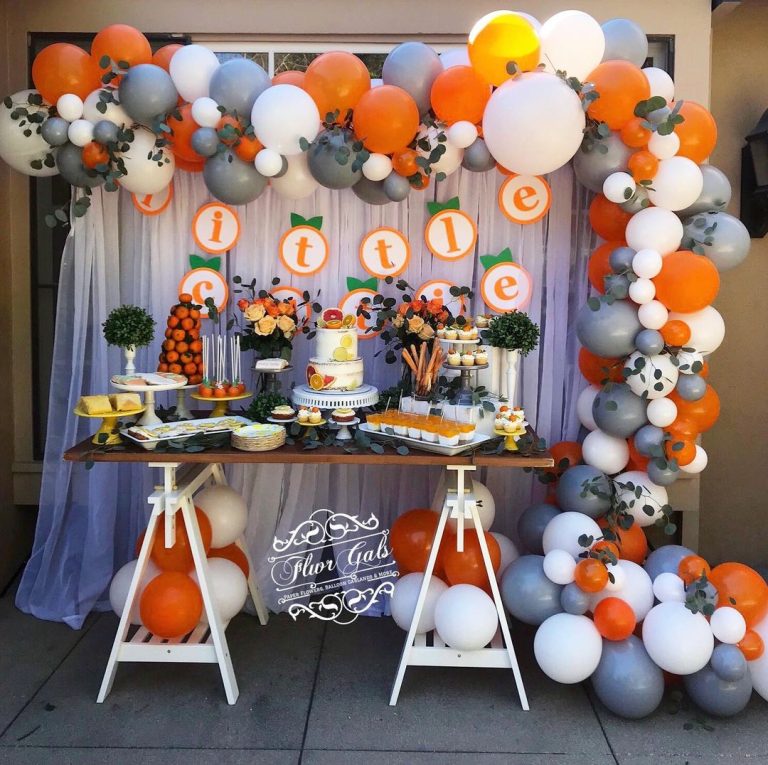 51 Must-See Citrus Baby Shower Theme Ideas: Orange & Lemon Cuteness