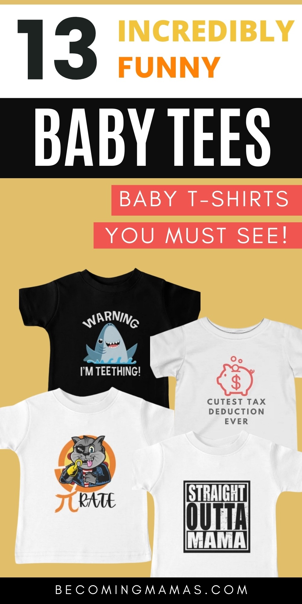 13 Funny Baby Tees And Infant Tees To Make Parenthood Fun