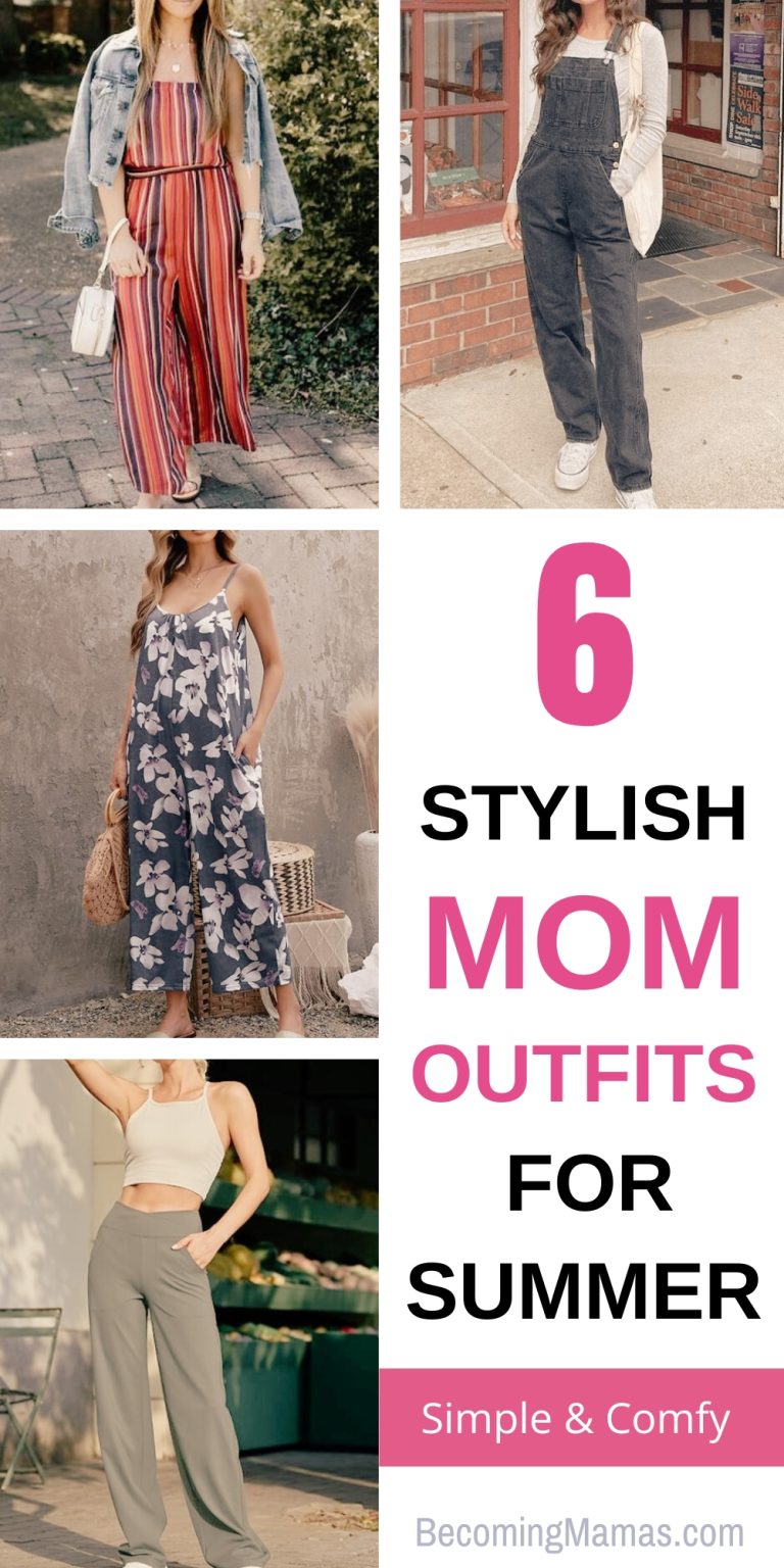 6 Simple And Stylish Mom Outfits For Summer