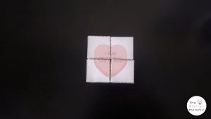 Valentine's Day Activity For Kids: Cube Puzzles With Positive Affirmations