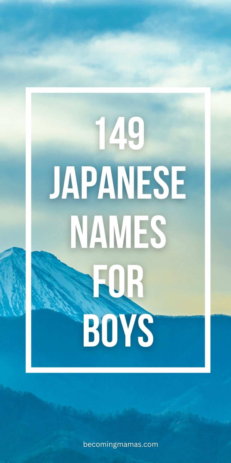 149 Unique Japanese Names For Boys With Meanings