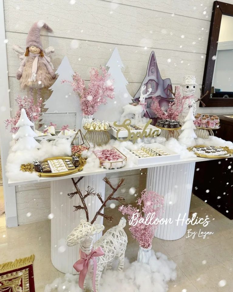23 Winter Baby Shower Themes In Pink For January & February Showers