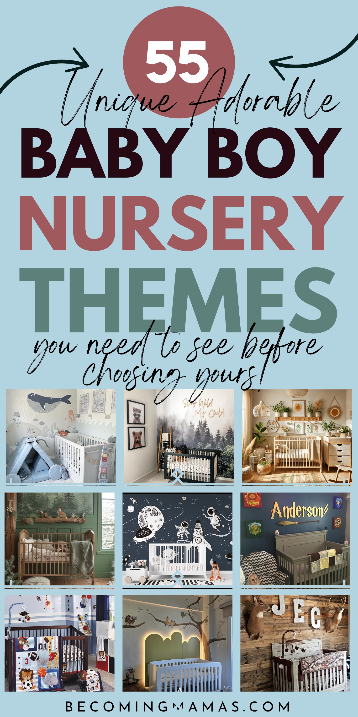 55 Most Adorable Baby Boy Nursery Themes To Try In 2025