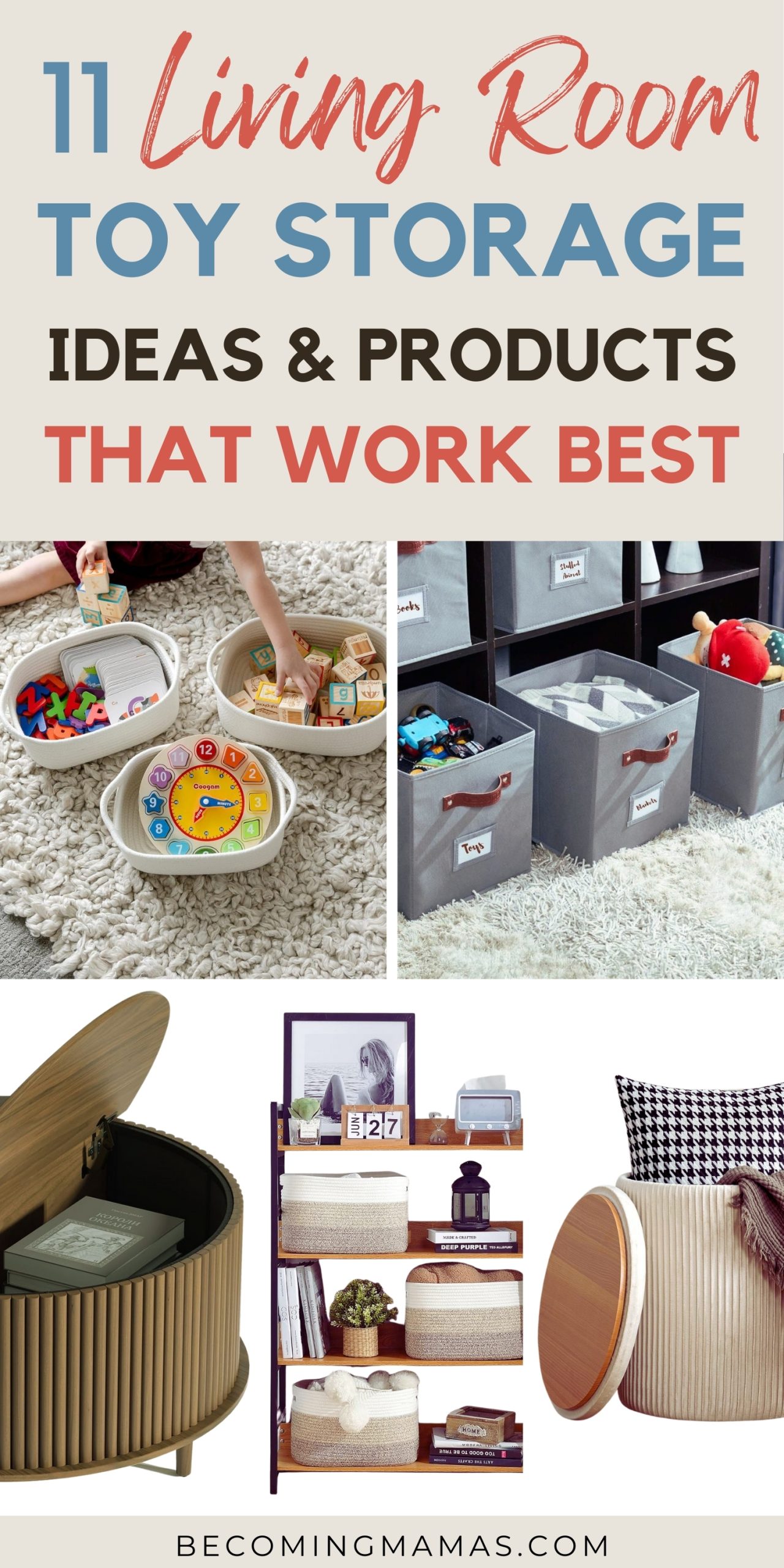 11 Living Room Toy Storage Ideas For 2025 That Actually Work