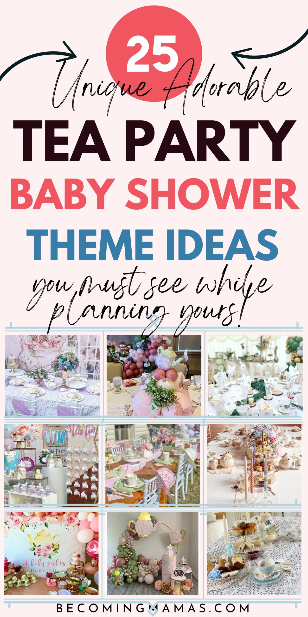 25 Enchanting Tea Party Baby Shower Ideas To Steal In 2025