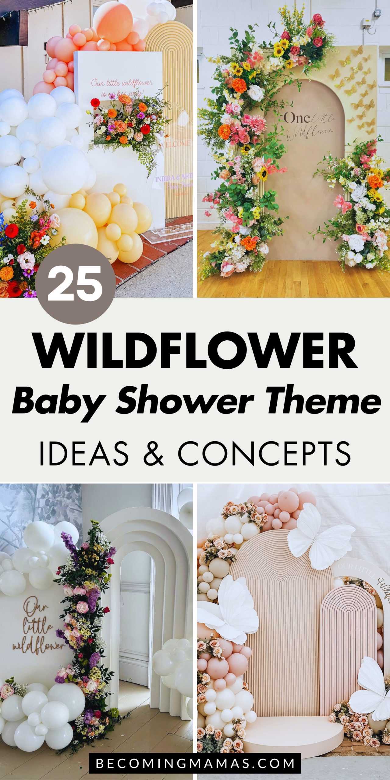 25 Beautiful Wildflower Baby Shower Theme Ideas For 2025