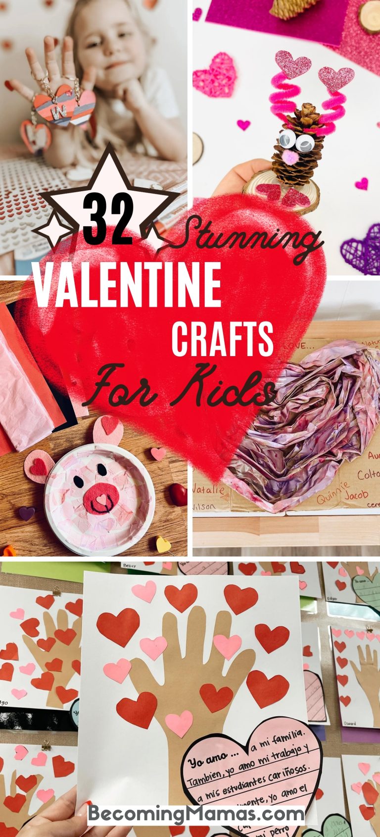 32 Creative Valentine Crafts For Kids To Make In 2025