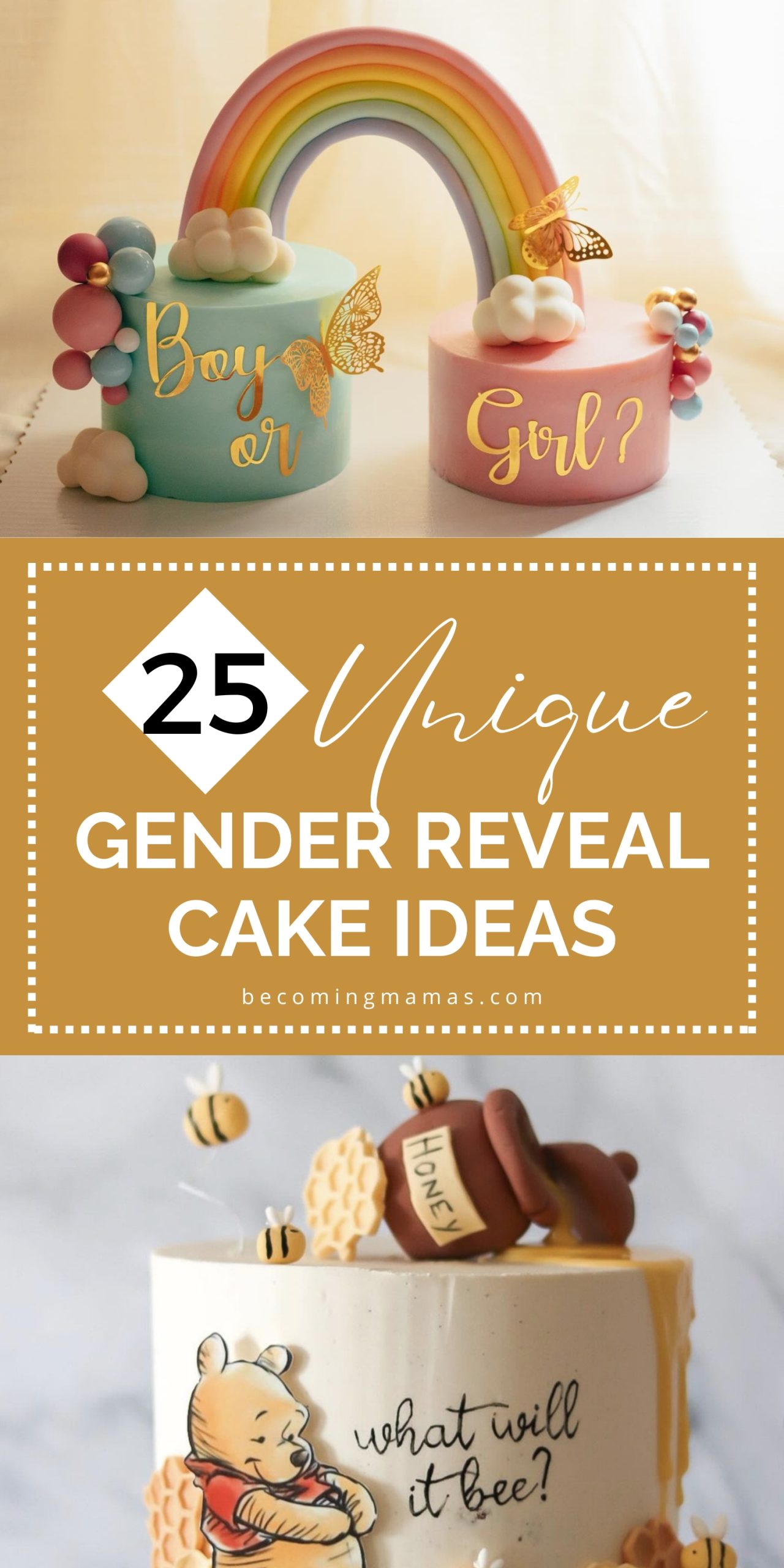 25 Amazing Gender Reveal Cake Ideas For Your Big Moment