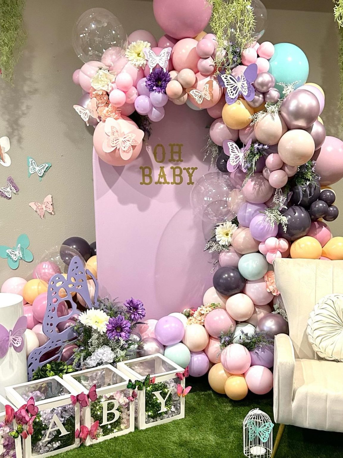25 Enchanted Garden Baby Shower Theme Ideas