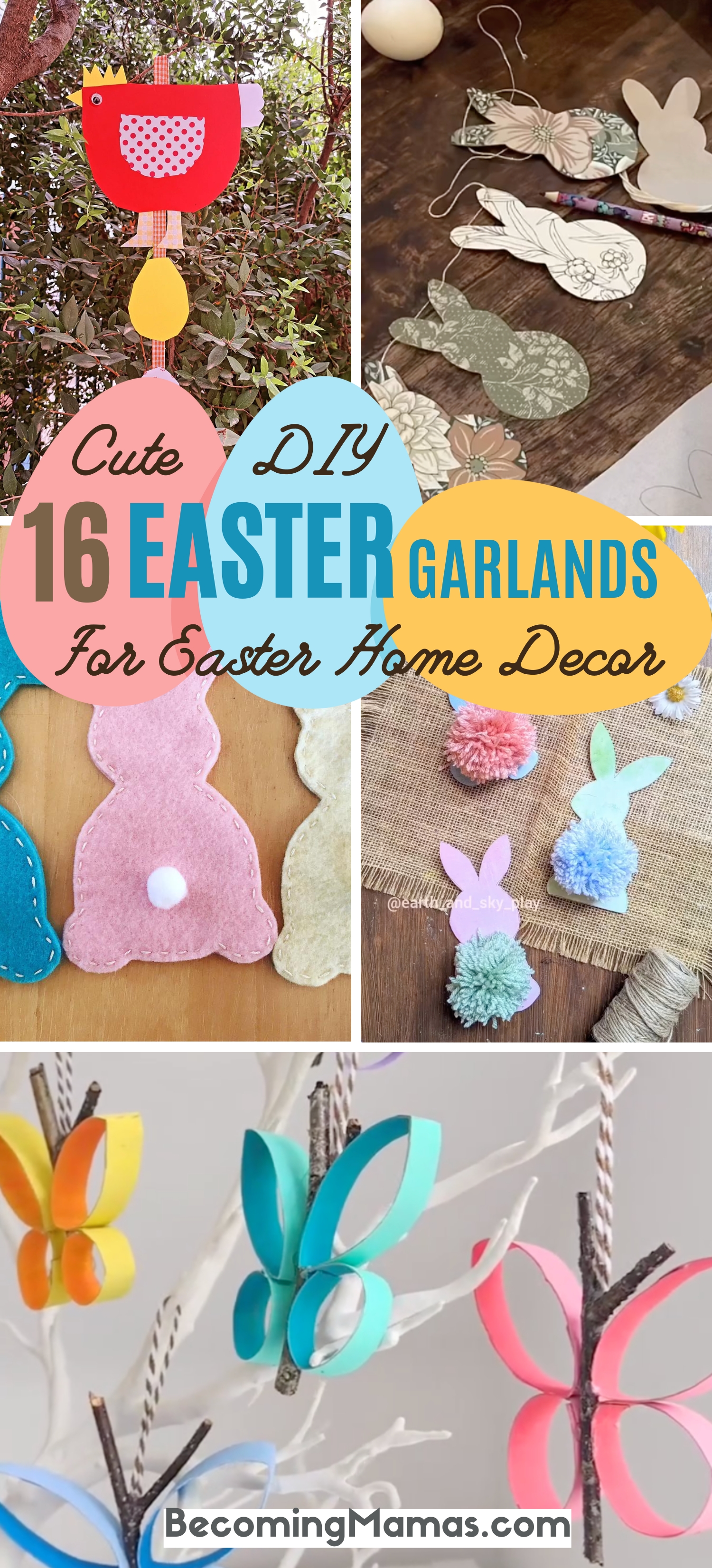 16 Stunning Easter Garlands For DIY Easter Home Decor (2025)