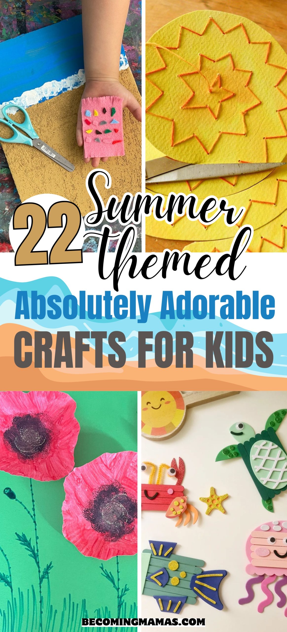 22 Summer Crafts For Kids: Colorful Art Projects For Sunny Days